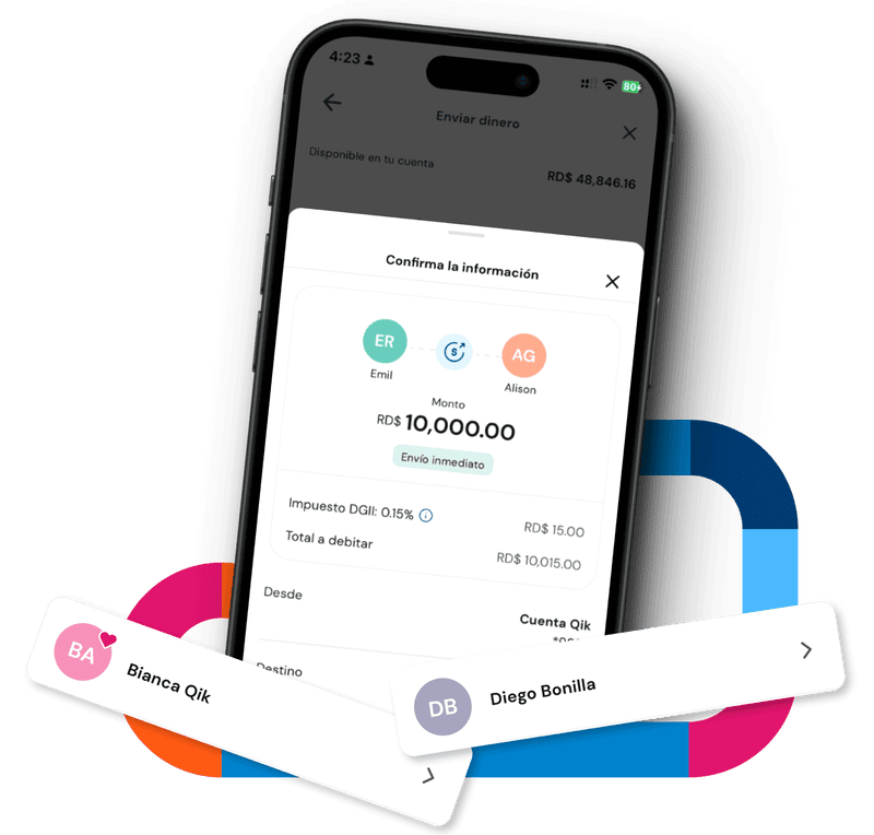 Cuenta de Ahorros y Tarjeta de Débito Qik